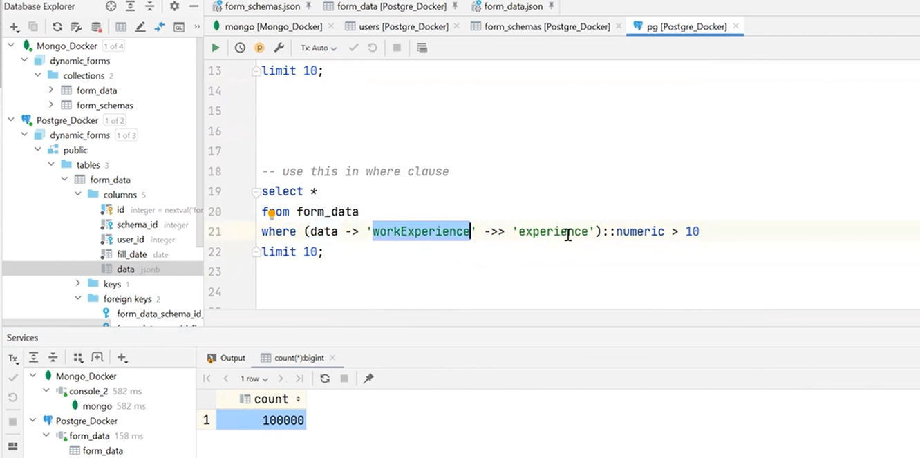 NoSQL approaches in relational databases | NIX