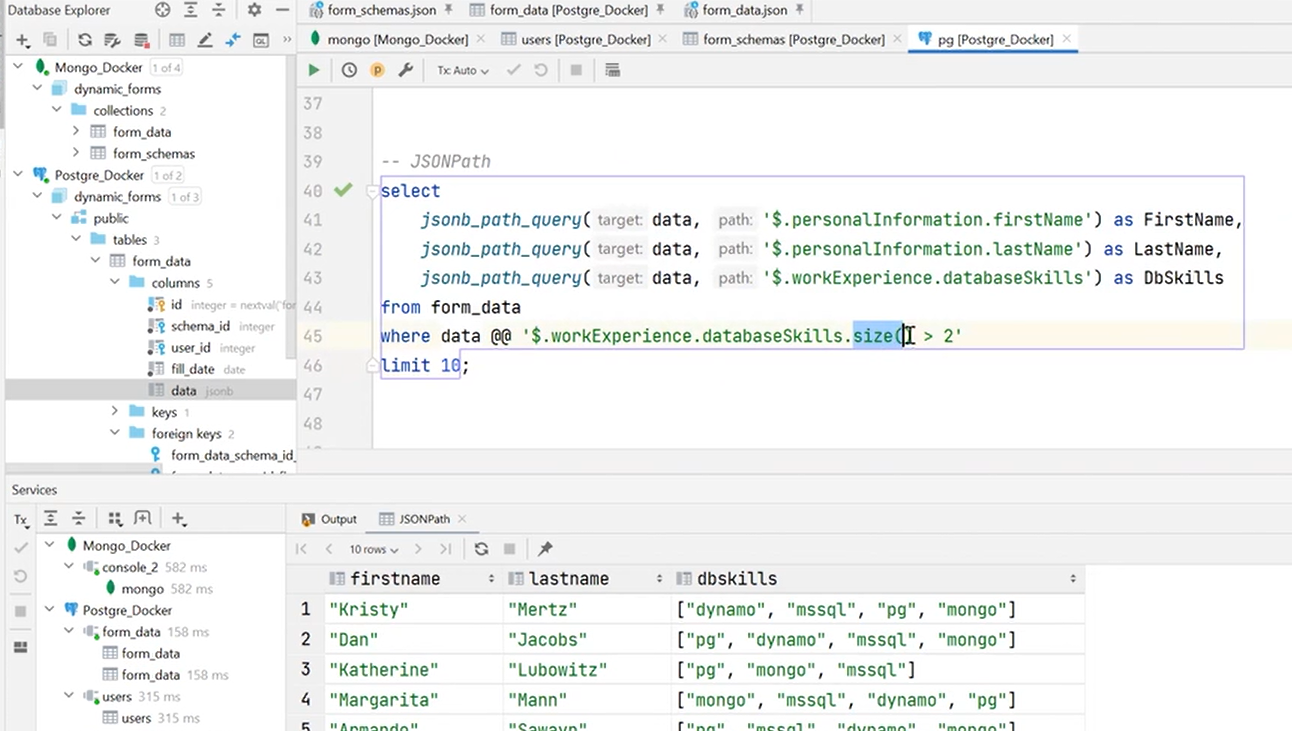 NoSQL approaches in relational databases | NIX