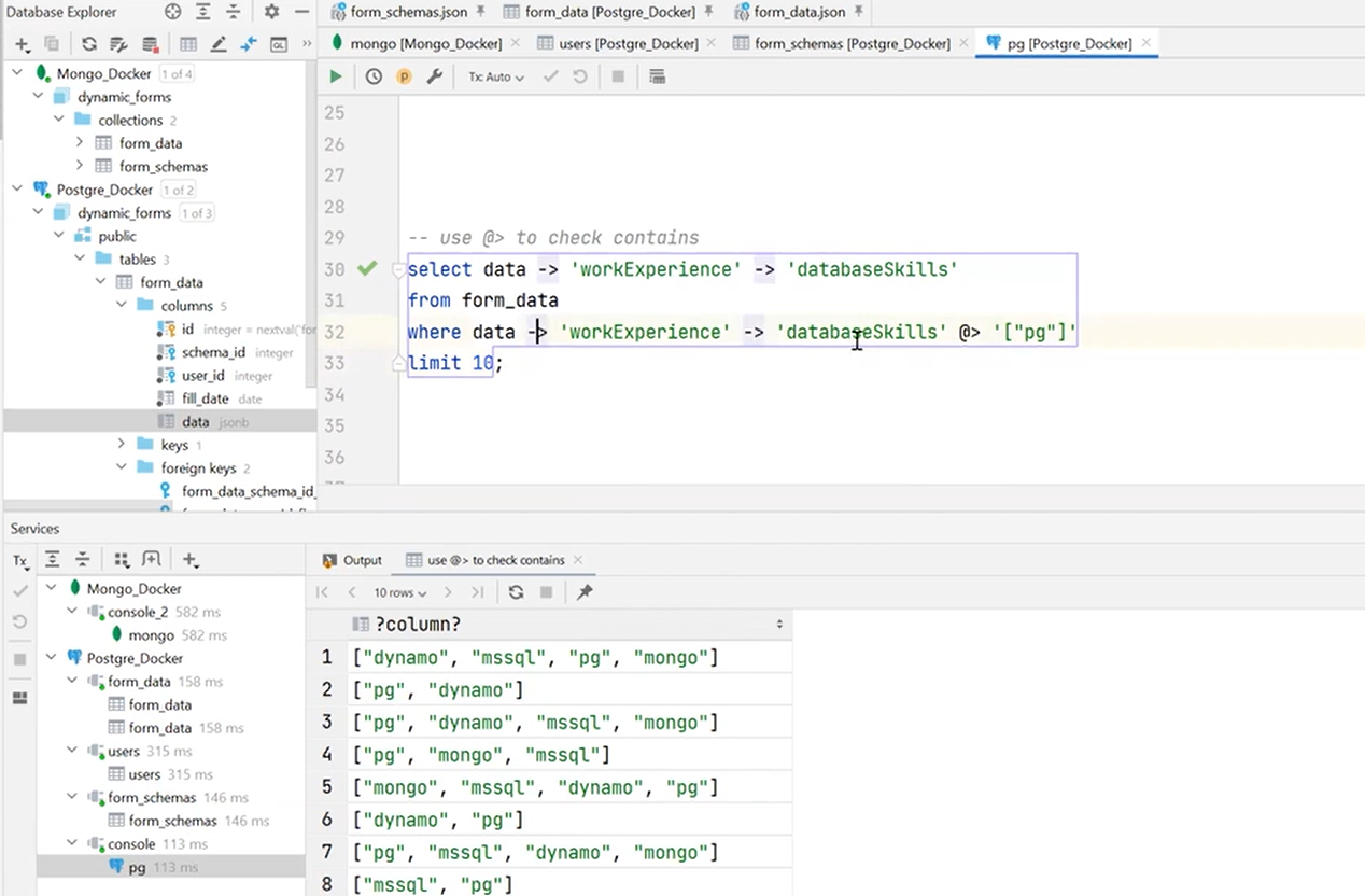 NoSQL approaches in relational databases | NIX