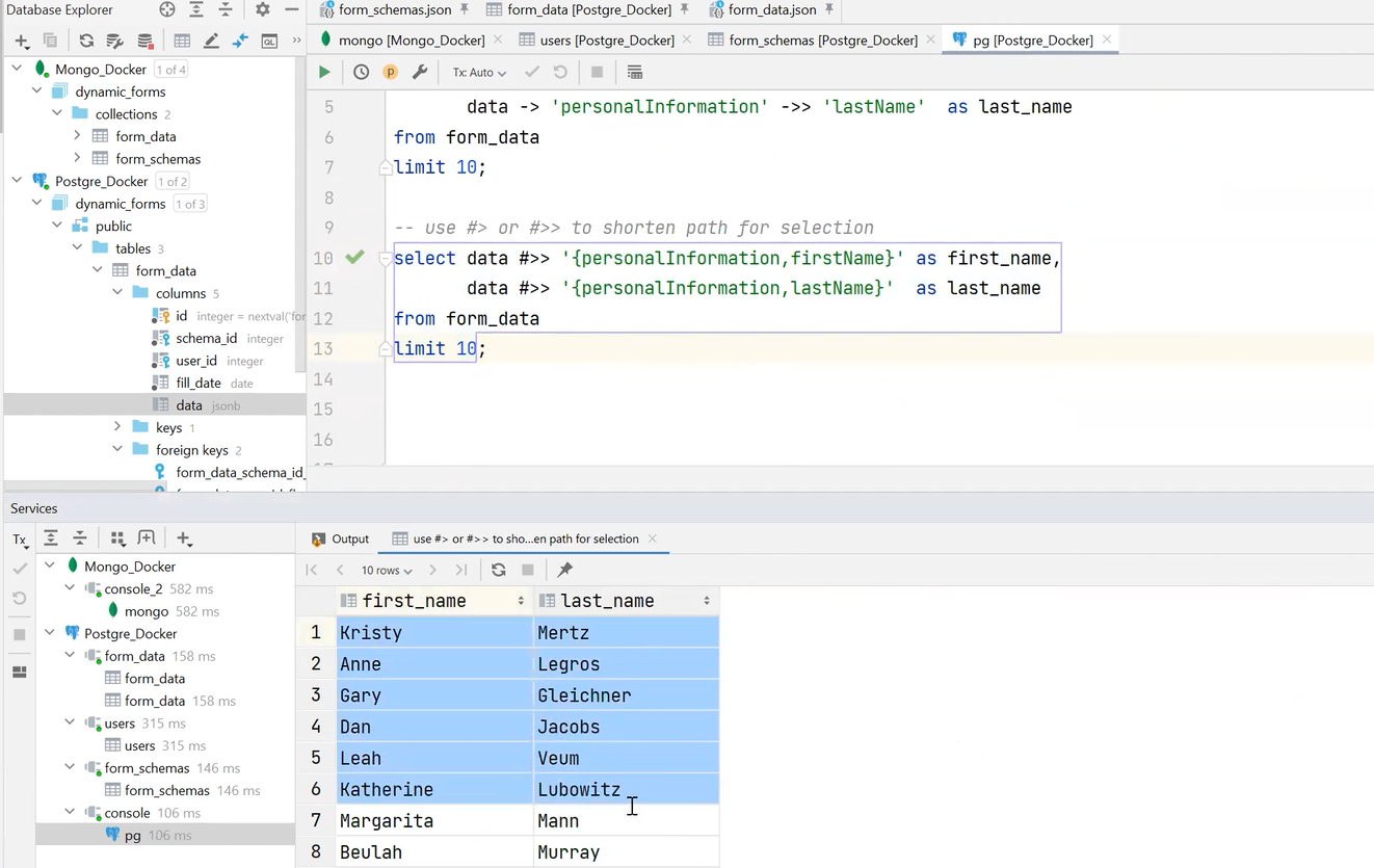 NoSQL approaches in relational databases | NIX