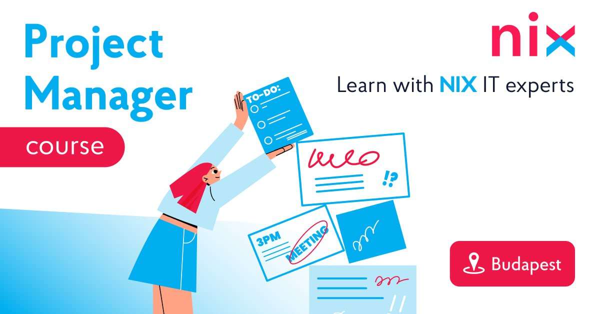 Project Manager course training in Budapest, Hungary — NIX