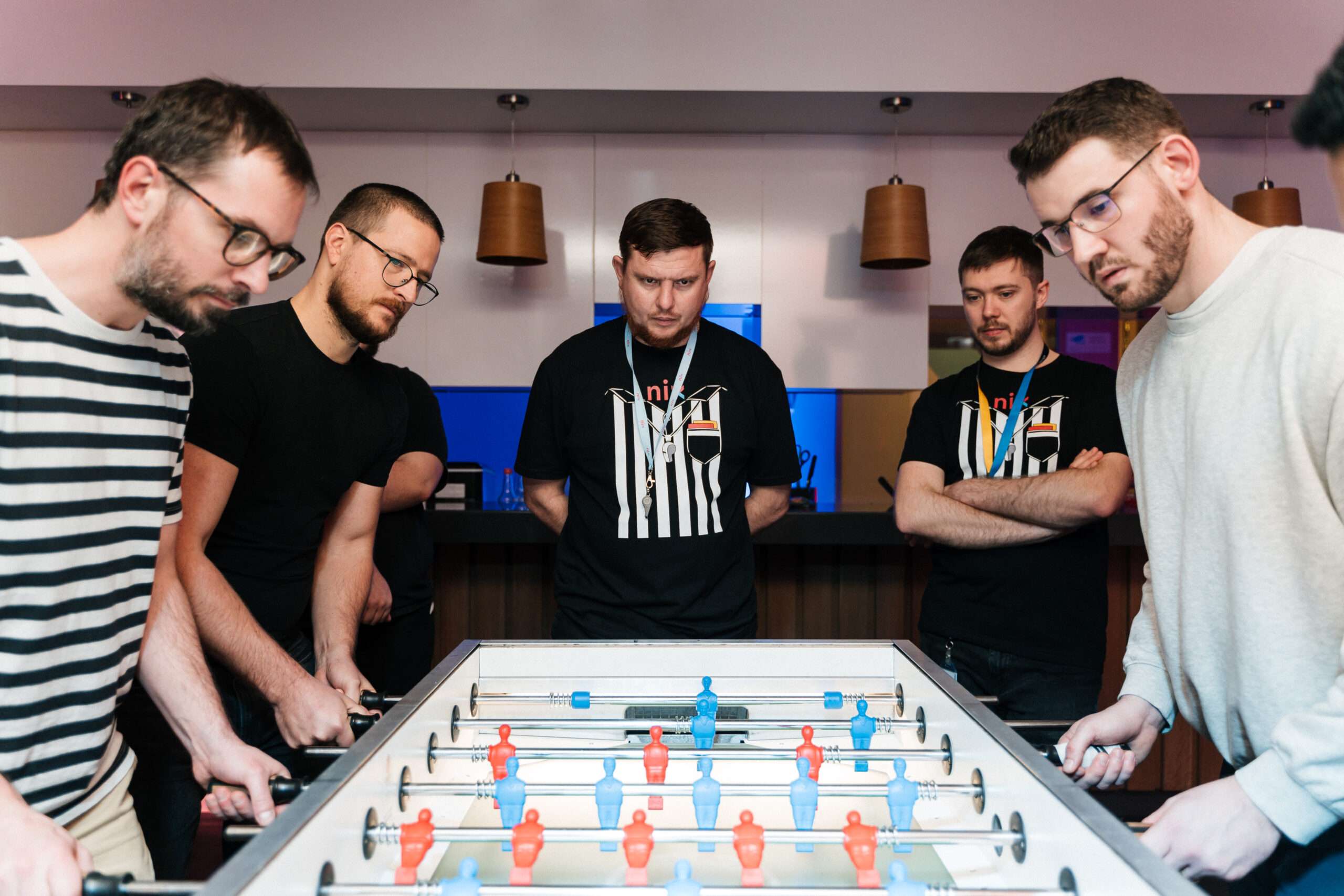 Team Scores Big at NIX Foosball Competition | Life At NIX